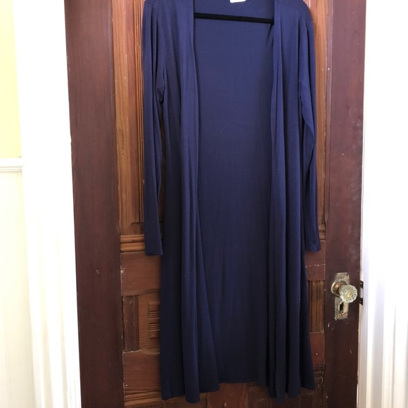 Sweaters | Thin Navy Duster | Poshmark